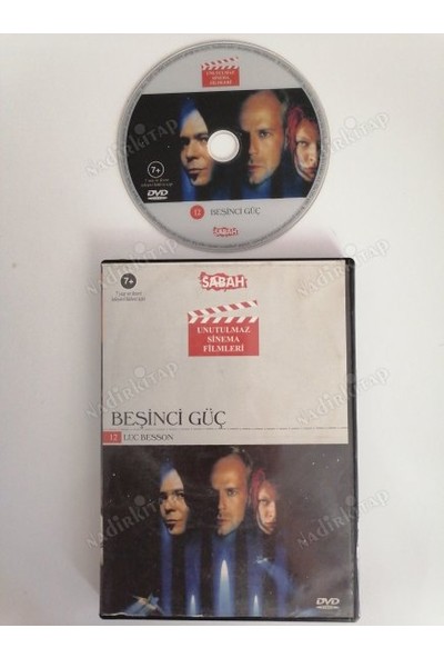Plakperest Beşinci Güç - Bir Luc Besson Filmi ( Sabah Unutulmaz Sinema Filmleri 12 ) - DVD Film - 121 Dakika +Ekstralar Plakperest Beşinci Güç - Bir Luc Besson Filmi ( Sabah Unutulmaz Sinema Filmleri 12 ) - DVD Film - 121 Dakika +Ekstralar