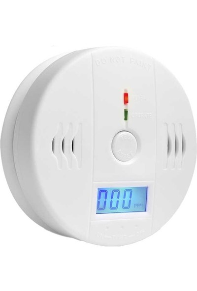 Jewval Karbonmonoksit Karbondioksit Duman Dedektörü Tüp Soba Doğal Gaz Zehirlenme Önleyici Alarm Jewval Karbonmonoksit Karbondioksit Duman Dedektörü Tüp Soba Doğal Gaz Zehirlenme Önleyici Alarm
