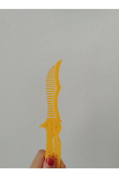 Gba Cs:Go Kelebek Bıçak Plastik Tarak Kolay Taşınabilir Saç Tarama Gba Cs:Go Kelebek Bıçak Plastik Tarak Kolay Taşınabilir Saç Tarama