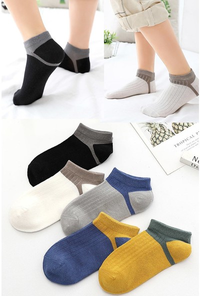 Zirve 5 Çift Çocuk Kısa Çorap