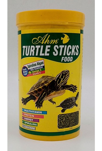 Ahm Turtle Stıcks Food Kaplumbağa Yemi 1000 ml 360 gr Ahm Turtle Stıcks Food Kaplumbağa Yemi 1000 ml 360 gr