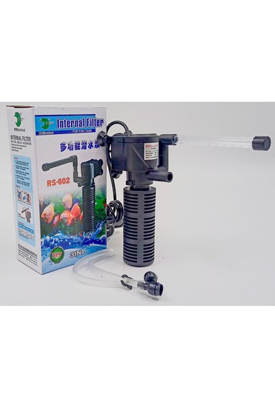 Rs Electrical Akvaryum Iç Filtre Rs 602 3W 300 L/h