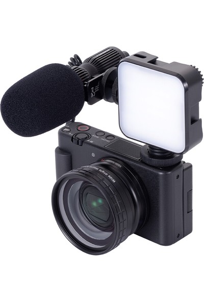 Thronmax C1P Profesyonel Vlogger Video Işıklı Akış Mikrofon Seti Thronmax C1P Profesyonel Vlogger Video Işıklı Akış Mikrofon Seti