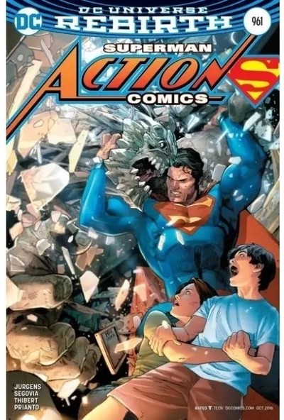 Dc Universe Rebirth Action Comics (2016-) #961 Fasikül Ingilizce Çizgi Roman