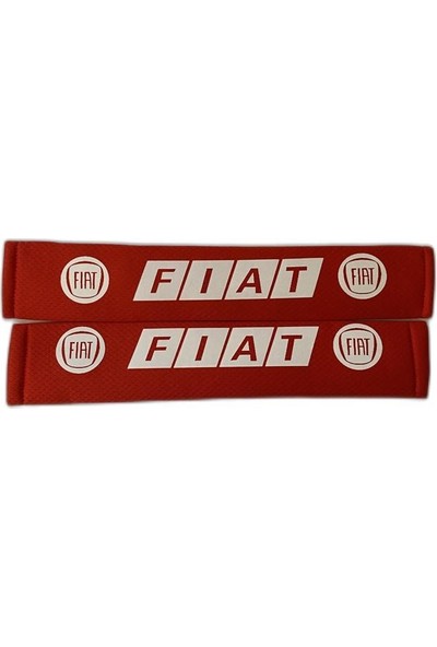 Hld 2'Li Oto Emniyet Kemeri Kılıf Takımı Fiat Kırmızı