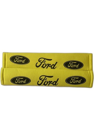 Hld 2'Li Oto Emniyet Kemeri Kılıf Takımı Ford Sarı