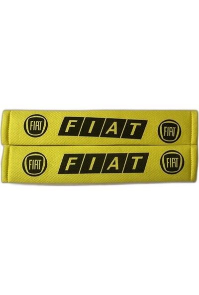 Hld 2'Li Oto Emniyet Kemeri Kılıf Takımı Fiat Sarı