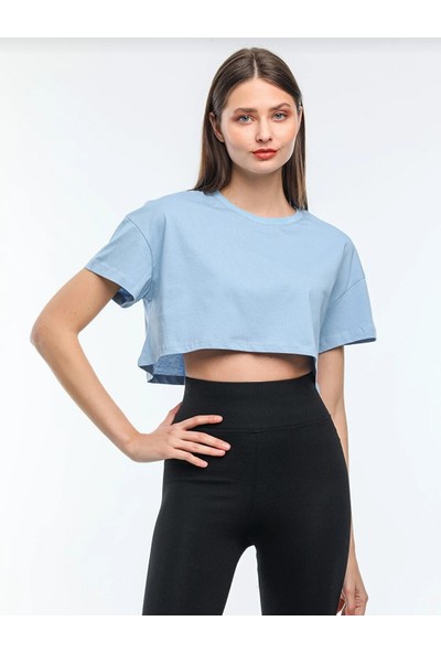 Berat Butik Kadın Crop T-Şhırt