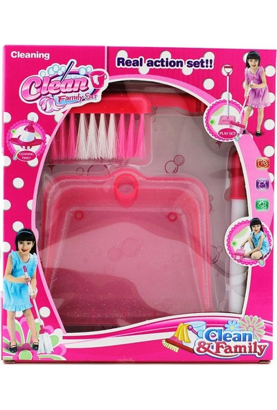 Oyuncakmatik Temizlik Oyun Seti - Kırmızı