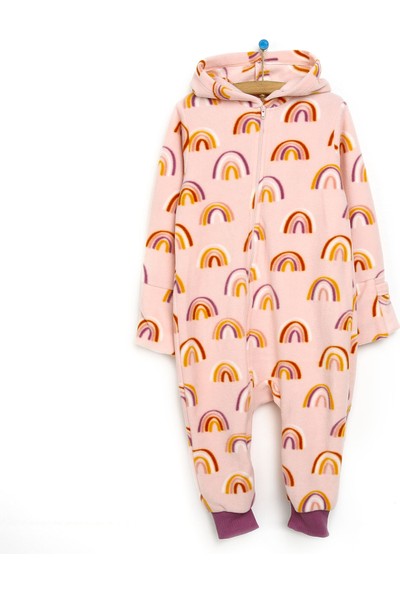 Hellobaby Basic Kız Bebek Polar Patiksiz Tulum Hellobaby Basic Kız Bebek Polar Patiksiz Tulum