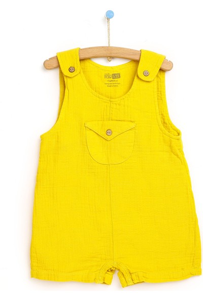 Hello Baby Basic Nordic Erkek Bebek Müslin Kısa Tulum Hello Baby Basic Nordic Erkek Bebek Müslin Kısa Tulum