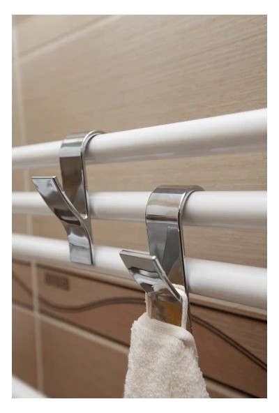 On2 3'lü Askılık | 3'lü Banyo Askısı | Krom Kaplama