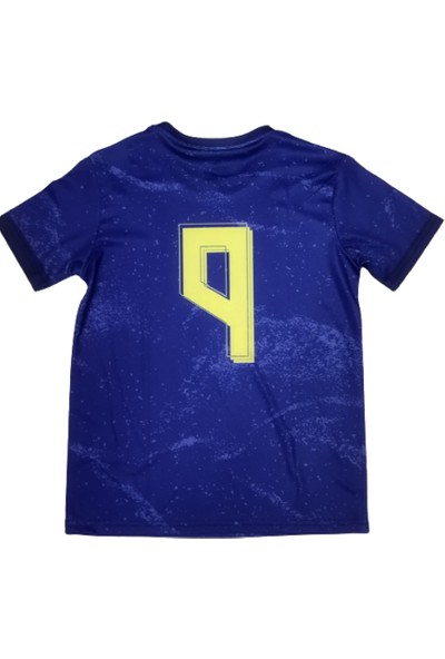 Emre Spor Futbol Forması 2023MADRID Sezon Dijital Foram Tek Üst 9 Numara Yazılı