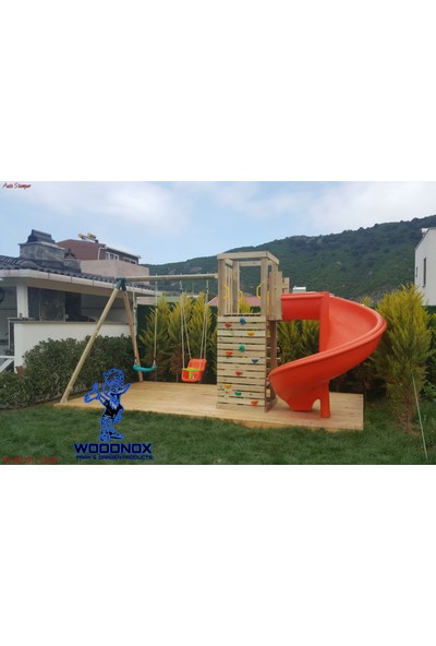 Woodnox Ahşap Oyun Parkı 0P06