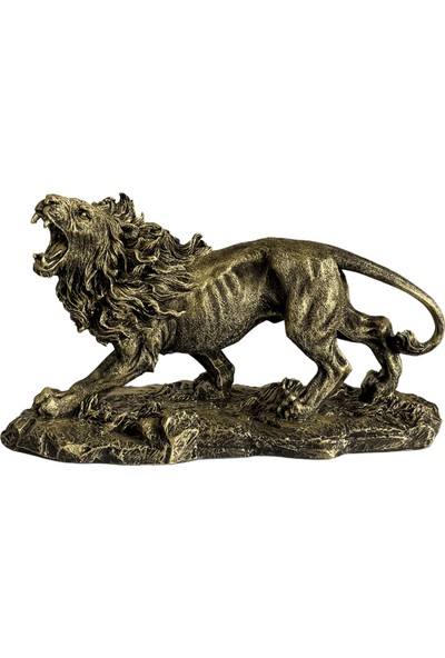 Livado Kükreyen Aslan Dekoratif Biblo Heykel Livado Kükreyen Aslan Dekoratif Biblo Heykel