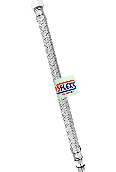 Asflexs 3/8×M10 80 cm Paslanmaz Çelik Flex Hortum Batarya Bağlantı Hortumu Asflexs 3/8×M10 80 cm Paslanmaz Çelik Flex Hortum Batarya Bağlantı Hortumu
