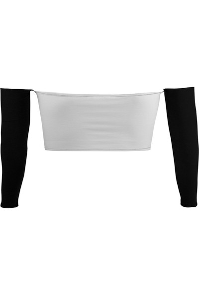 Surge Dırty Goth Off Shoulder Üst Surge Dırty Goth Off Shoulder Üst