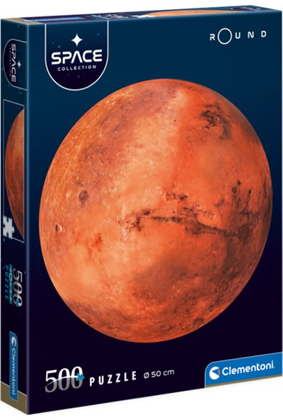 Clementoni Round Space Collection Ay Tutulması 500 Parça Yuvarlak Puzzle 35107 (Clementoni) Clementoni Round Space Collection Ay Tutulması 500 Parça Yuvarlak Puzzle 35107 (Clementoni)