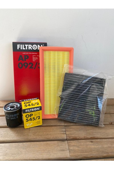 Filtron Fiat Egea 1.4 Benzinli Filtre Bakım Seti (Hava-Yağ-Polen) Filtron Fiat Egea 1.4 Benzinli Filtre Bakım Seti (Hava-Yağ-Polen)