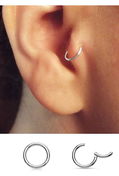 Tükkan Accessories Titanyum Halka Tragus Piercing (1 Adet) Tükkan Accessories Titanyum Halka Tragus Piercing (1 Adet)