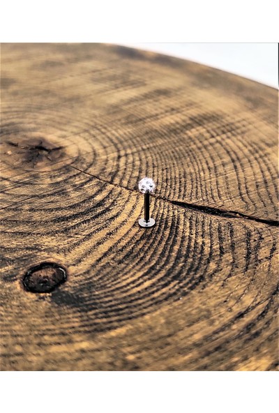 Tükkan Accessories 316L Cerrahi Çelik Şambala Hamur Beyaz Taş Dudak,tragus,kıkırdak,kulak Piercing Tükkan Accessories 316L Cerrahi Çelik Şambala Hamur Beyaz Taş Dudak,tragus,kıkırdak,kulak Piercing
