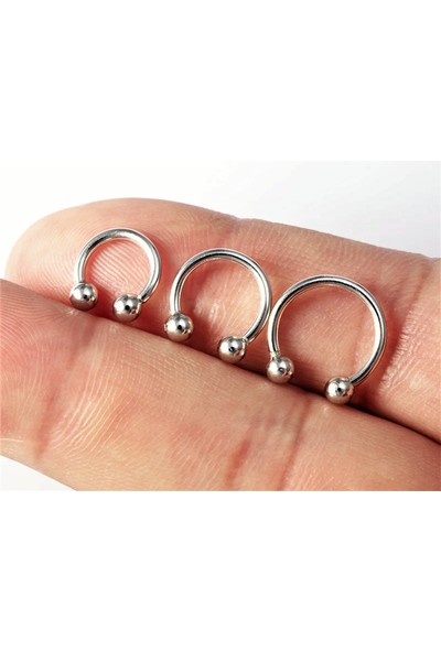 Tükkan Accessories 3 Boy 6mm 8 mm 10 mm Tragus Septum Burun Kaş Kıkırdak Helix Dudak Smiley Piercing (3 Adet) Tükkan Accessories 3 Boy 6mm 8 mm 10 mm Tragus Septum Burun Kaş Kıkırdak Helix Dudak Smiley Piercing (3 Adet)
