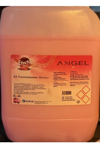 Efecto Angelsıvı El Sabunu 20 Lt