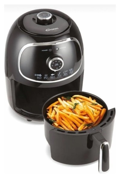 Conti CDF-401 Frito Airfryer Yağsız Fritöz-Siyah Conti CDF-401 Frito Airfryer Yağsız Fritöz-Siyah