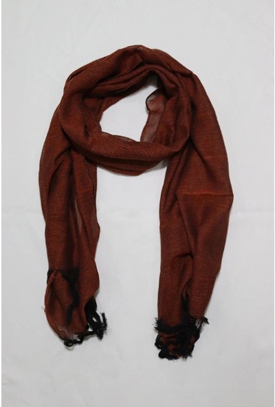 Umaygroup Umay % 100 El Dokuma Unisex Şal - Fular Bakır