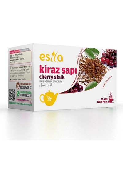 Kiraz Sapı Çayı 20 Li.