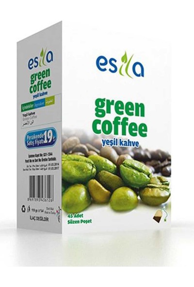Yeşil Kahve Çayı 45 Li.