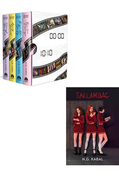 N. G. Kabal 5 Kitap Set / Gençlik Serüveni + Saklambaç (Cep Boy)