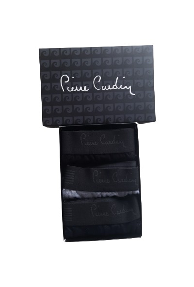 Pierrecardin 3'lü Özel Kutusunda Erkek Streç Likralı Rahat Boxer Siyah Lacivert Gri Pierrecardin 3'lü Özel Kutusunda Erkek Streç Likralı Rahat Boxer Siyah Lacivert Gri