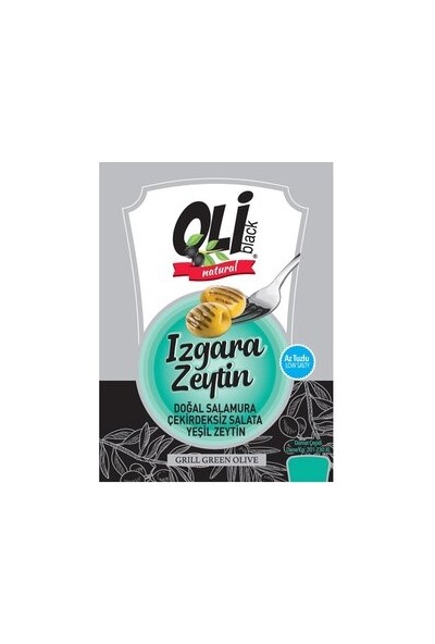 Oli Black Grill Izgara Yeşil Zeytin kg 310-360 Ad/kg Oli Black Grill Izgara Yeşil Zeytin kg 310-360 Ad/kg