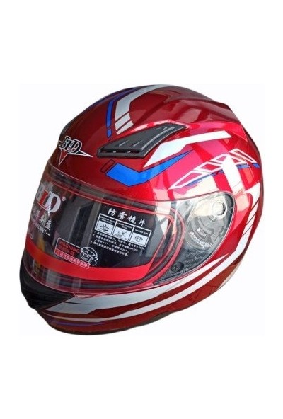 Motospartan Kask Full Face Boyunluklu Bld 888 X Large Kırmızı Motospartan Kask Full Face Boyunluklu Bld 888 X Large Kırmızı
