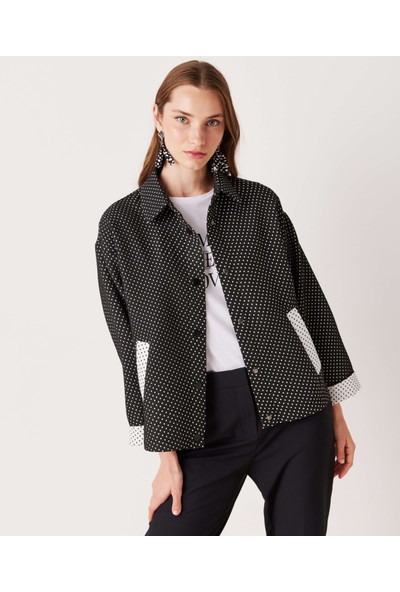 Miss İpekyol Puantiye Desen Ceket