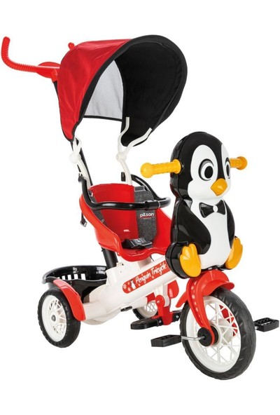 Pilsan Penguen Kontrollü Bisiklet 07-178 Tenteli 3 Tekerlekli Ebeveyn Kontrollü Pilsan Penguen Kontrollü Bisiklet 07-178 Tenteli 3 Tekerlekli Ebeveyn Kontrollü