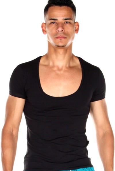 Darkzone Bisiklet Yaka Siyah Erkek T-Shirt DZN8701 Darkzone Bisiklet Yaka Siyah Erkek T-Shirt DZN8701