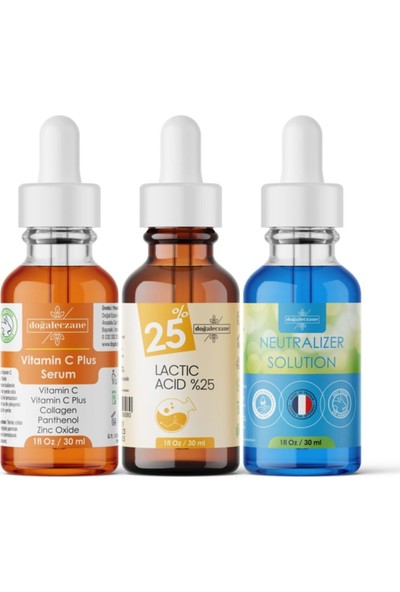 Laktik Asit Peeling %25 Set Laktik Asit Peeling %25 Set