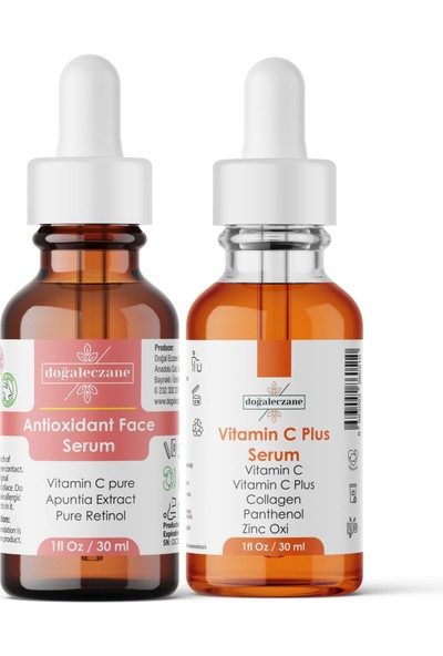 Antioksidanlı Yüz Serum Seti Antioksidanlı Yüz Serum Seti