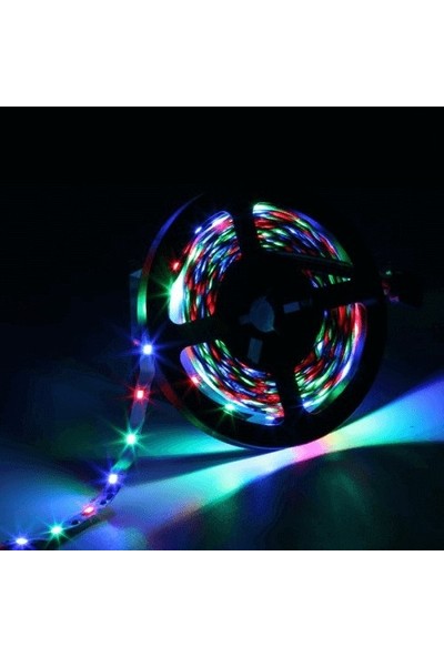 10en Rgb Şerit LED 5 Metre 3 Çip Iç Mekan 10en Rgb Şerit LED 5 Metre 3 Çip Iç Mekan