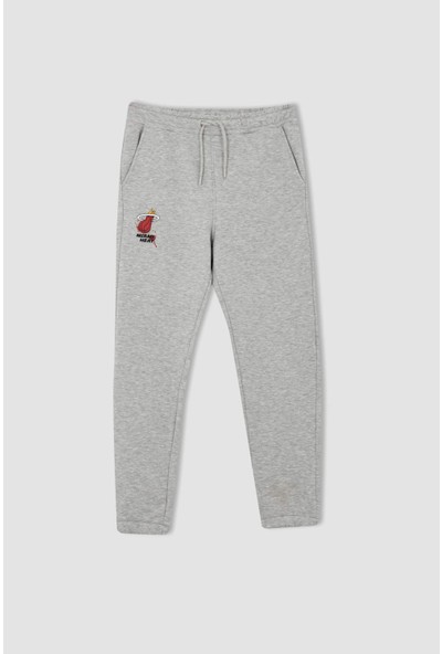 Defacto Fit Nba Miami Heat Lisanslı Slim Fit JOGGER X9608AZ22AU