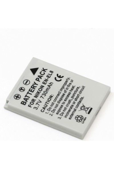 Sanger Nikon Coolpix P1 P2 S1 S2 S3 S5 Için Sanger Enel8 Batarya Sanger Nikon Coolpix P1 P2 S1 S2 S3 S5 Için Sanger Enel8 Batarya