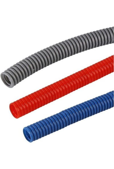 Mutlusan Ø20 Plastik Spiral(Gri) ( 50 Metre )