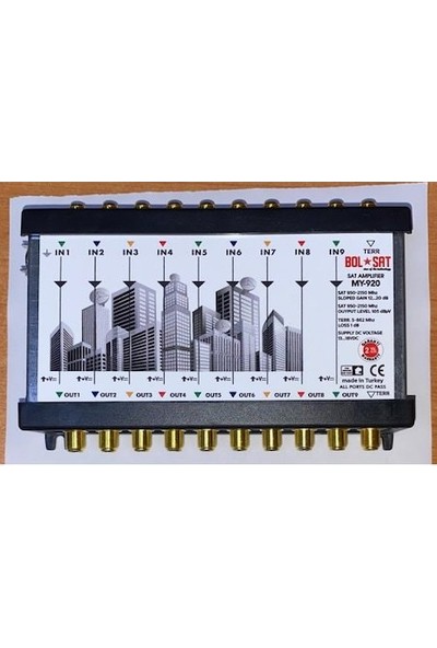 Bolsat MY-920-10X10 Santral Hat Kuvvetlendirici Bolsat MY-920-10X10 Santral Hat Kuvvetlendirici