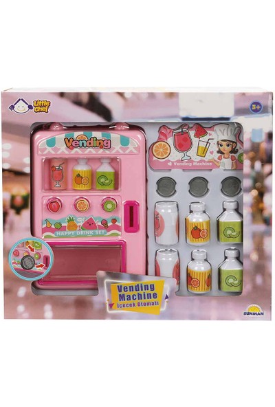 Sunman Little Chef Içecek Otomatı Oyun Seti Sunman Little Chef Içecek Otomatı Oyun Seti