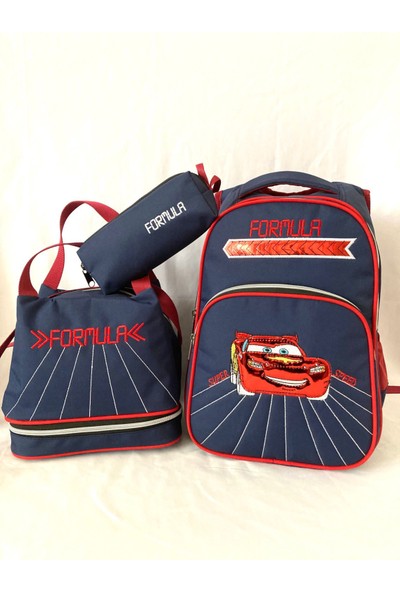 Jupi Çanta Jupi Ilk Okul ve Ortaokul Sırt Çantası Kalemlik ve Beslenme Çantası