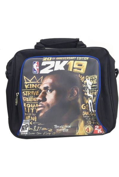 Ps4, Ps4 Slim Seyahat Çantası Playstation 4 Travel Bag NBA2K19 Temalı