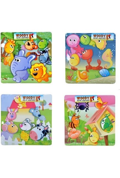 30058 Sun Tahta Pzl.3d Kafalar Çırt Çırt-Tob-Woo 30058 Sun Tahta Pzl.3d Kafalar Çırt Çırt-Tob-Woo