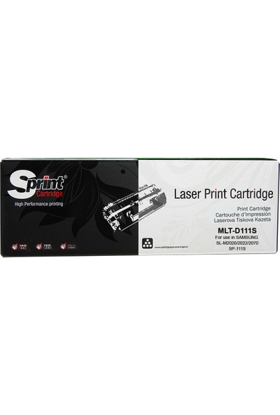 SPRİNTMLT-D111S SL-M2020/2022/2070 Toner Chipli SPRİNTMLT-D111S SL-M2020/2022/2070 Toner Chipli